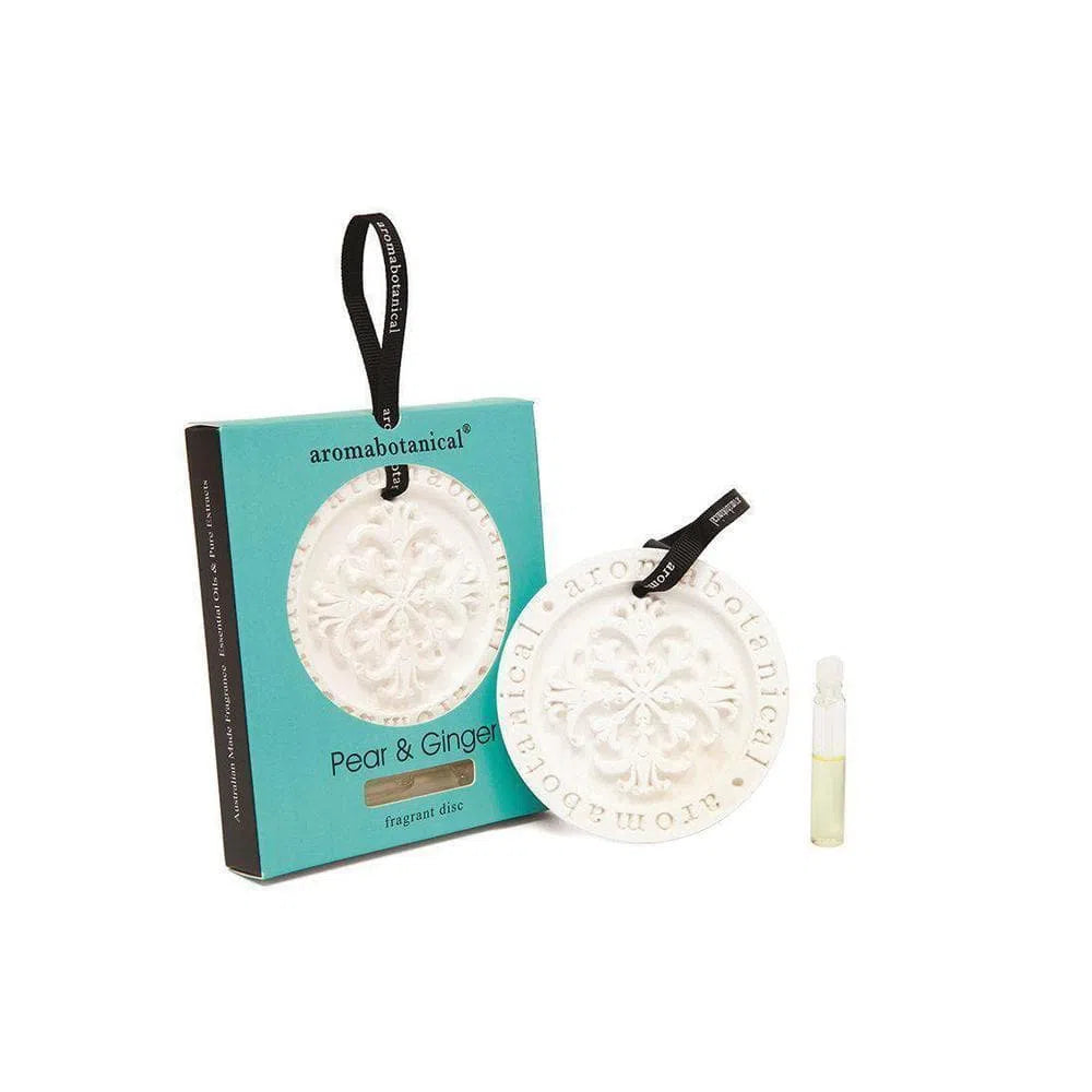 Pear & Ginger Fragrant Scented Disc by Aromabotanical